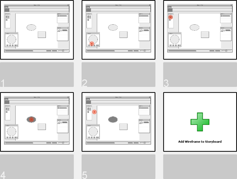 Desktop Application Wireframes